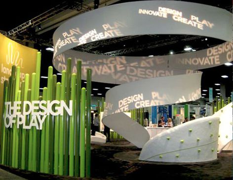 Trade Show Booths and Booth Design image inspiration on Designspiration
