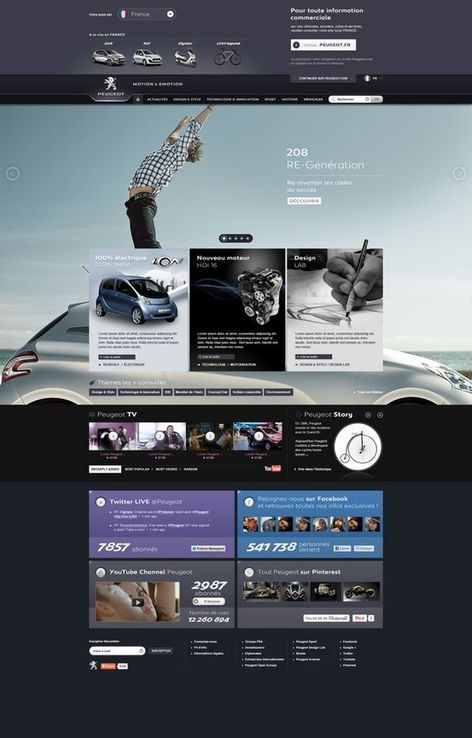 Web UI Design image inspiration on Designspiration