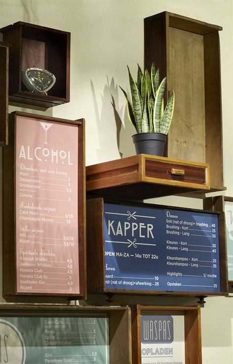 Coffee Shops and Typography image inspiration on Designspiration