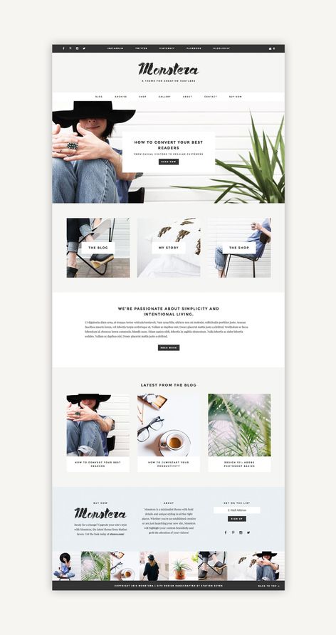 Web Design and Website Design image inspiration on Designspiration