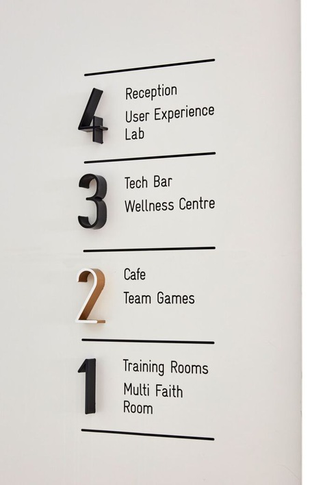 Hotels, Signage, and Hotel Wayfinding image inspiration on Designspiration