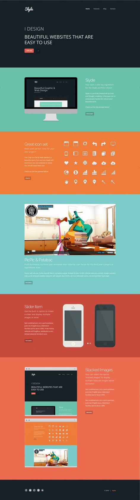 Web UI image inspiration on Designspiration