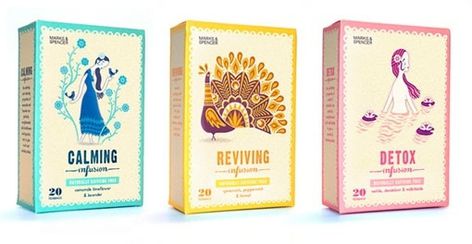 Creative packaging, package, packaging design, tea, and package design ...