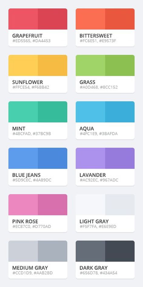 Color Palettes and UI Design image inspiration on Designspiration