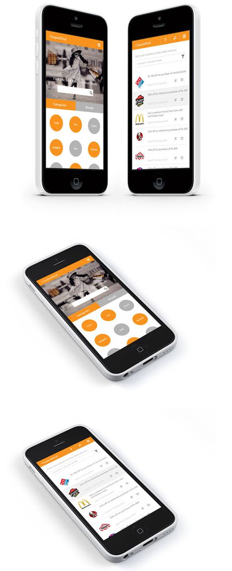 Creative ui, mobile, app, mobile ui, and mobile design image ideas ...