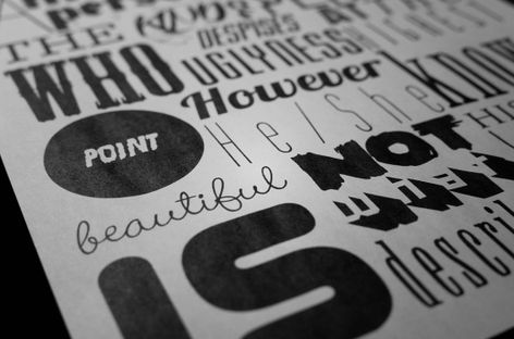 Fonts Inspiration on Designspiration