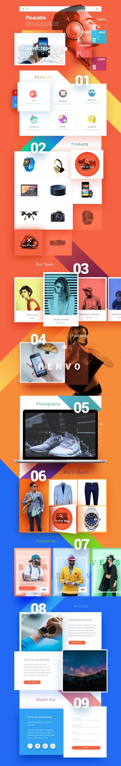 UI image inspiration on Designspiration