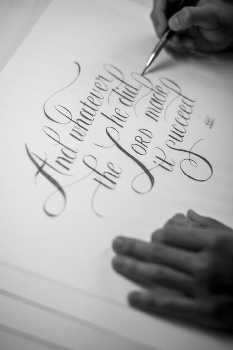 Calligraphy Inspiration on Designspiration
