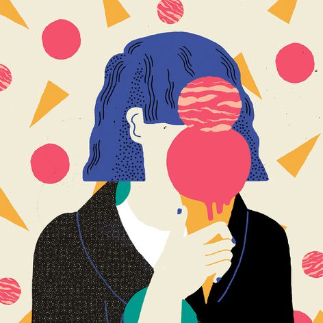 Illustrations image inspiration on Designspiration