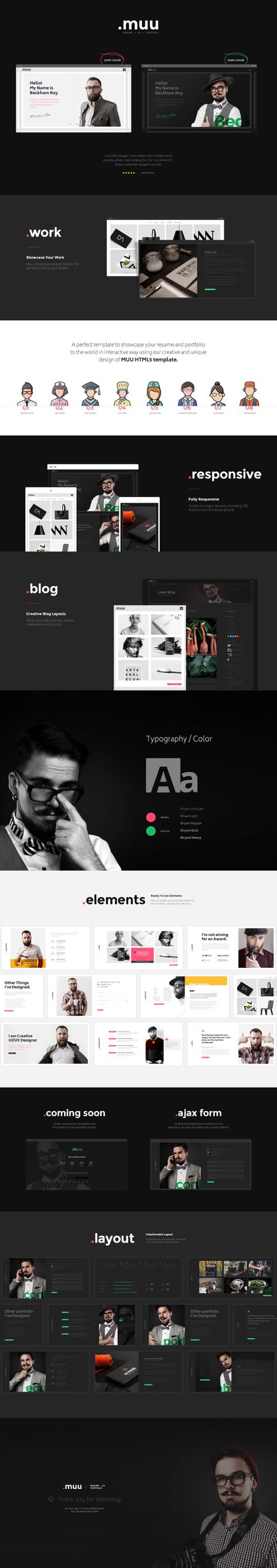 Creative Website Templates Inspiration on Designspiration