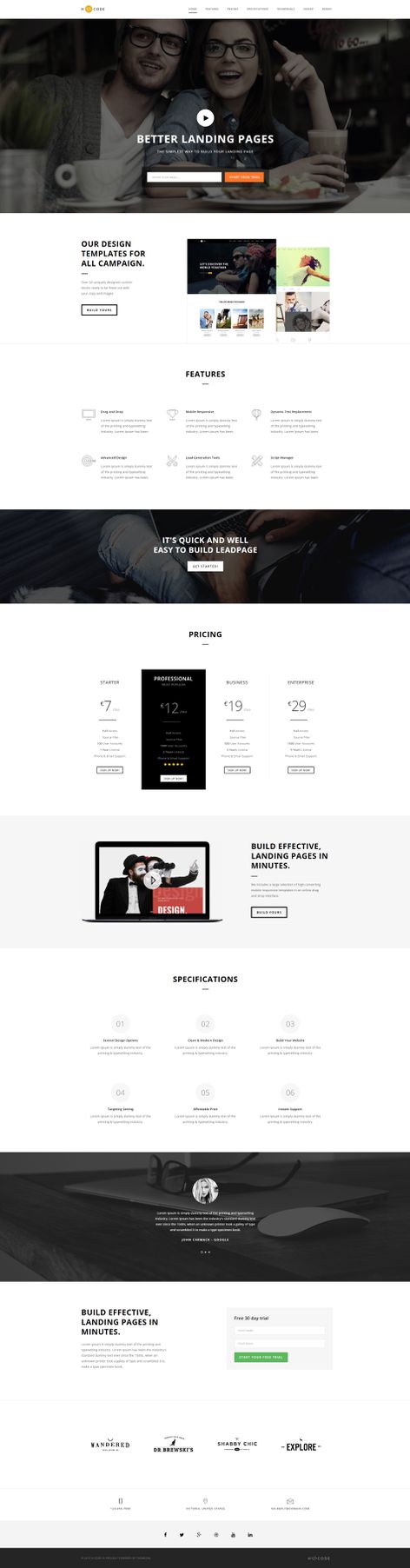 Creative Website Templates Inspiration on Designspiration