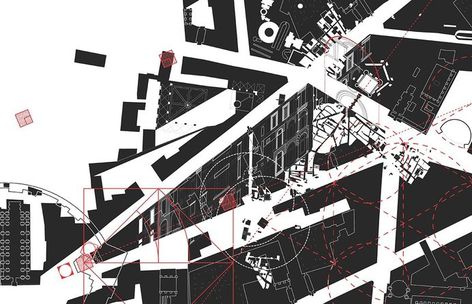black and white, poster, cartography, mood board, and visualization ...