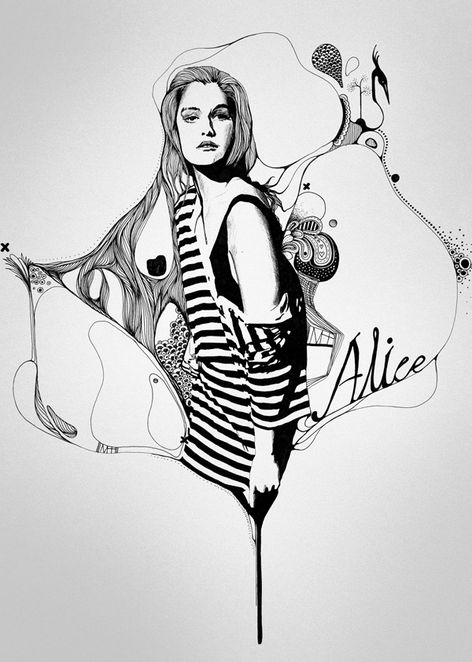 Pen Drawings Inspiration on Designspiration