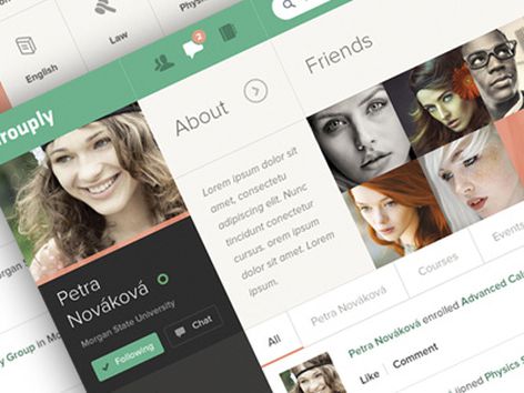 UI Design, UI, and Mobile Apps image inspiration on Designspiration