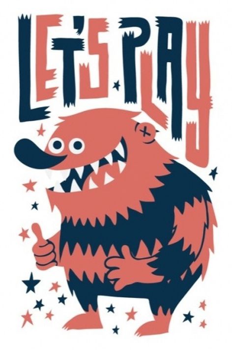 monster, cube, illustration, illustration art, and monster illustration ...