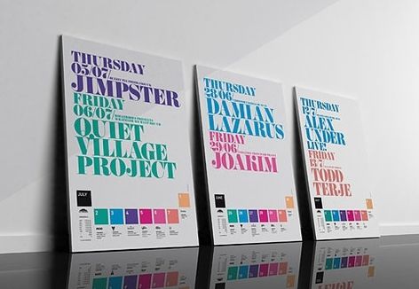 Posters Inspiration on Designspiration