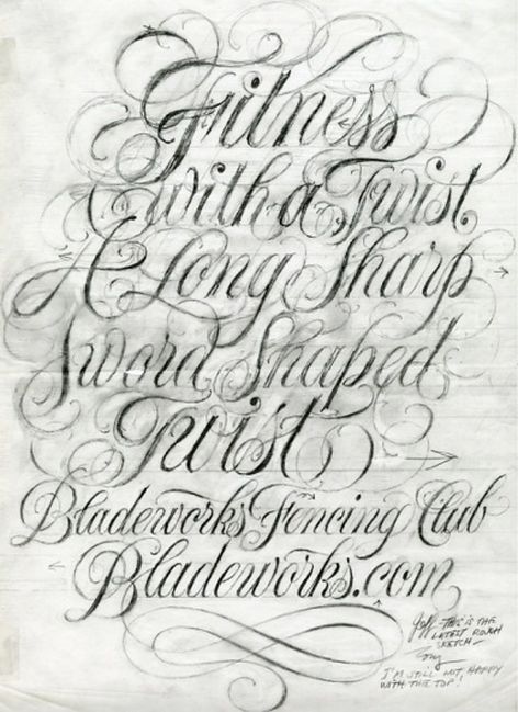 Creative Calligraphy Inspiration on Designspiration