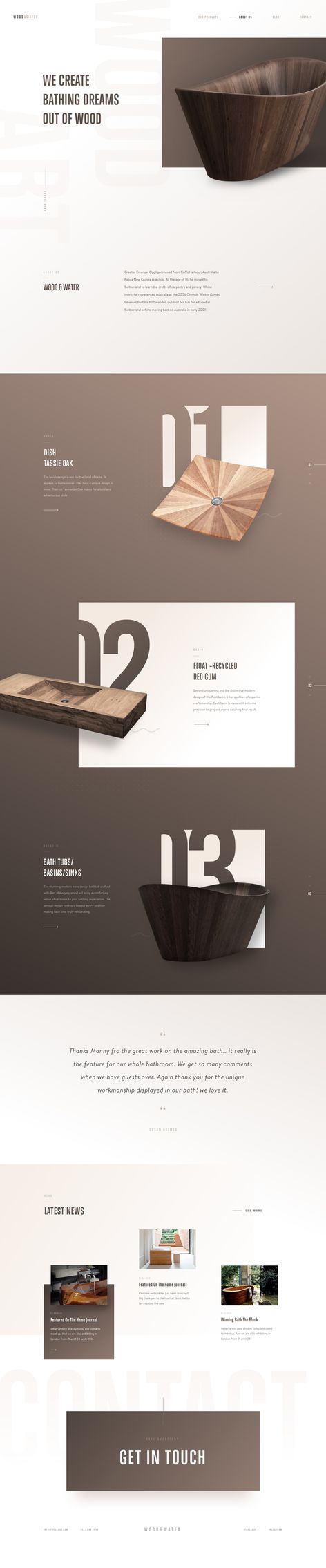 Web Design and UI image inspiration on Designspiration