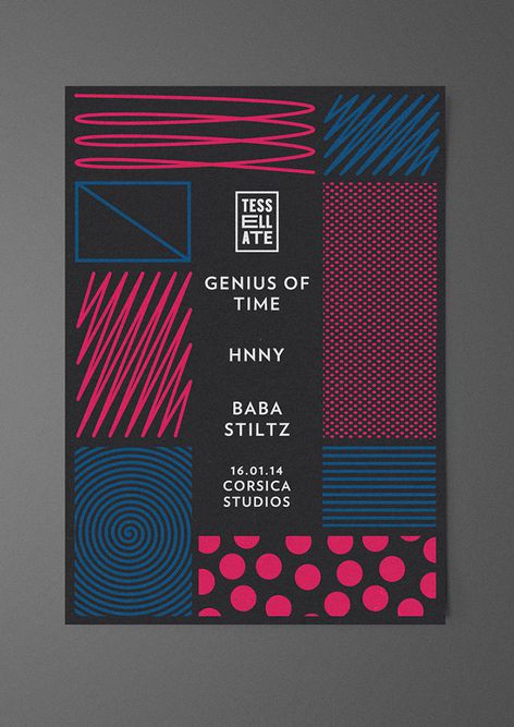 Posters and Studios image inspiration on Designspiration