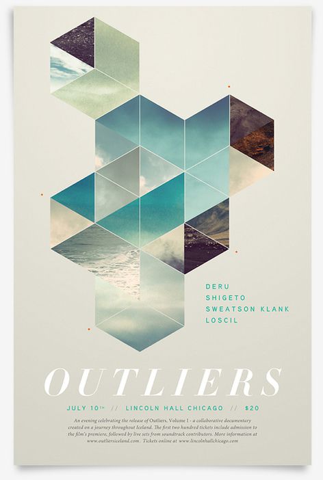 Poster Design Inspiration on Designspiration