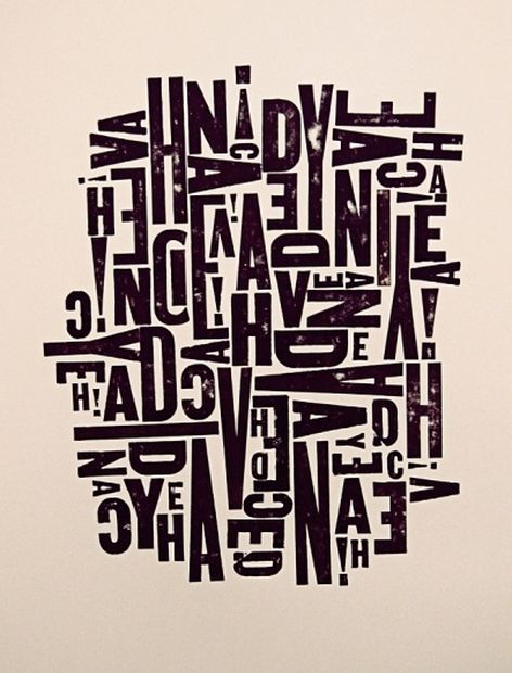 Typography and Illustrations image inspiration on Designspiration