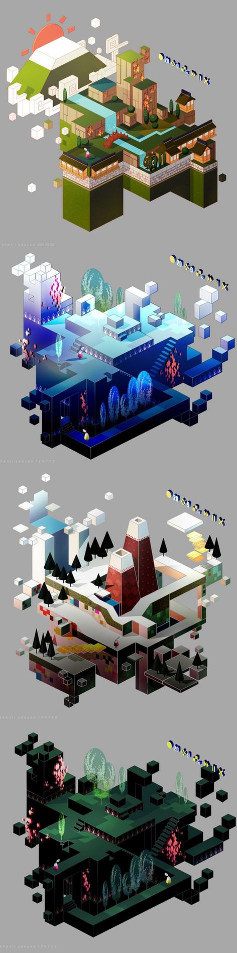 Game Design Inspiration on Designspiration