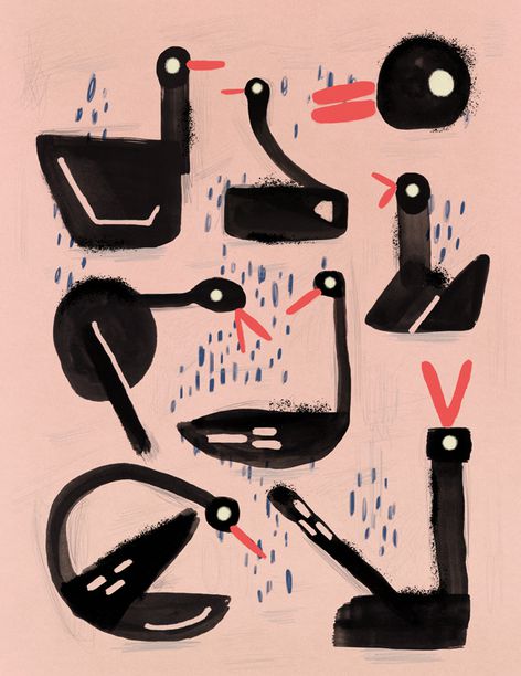 Illustrations and Illustration Poster image inspiration on Designspiration