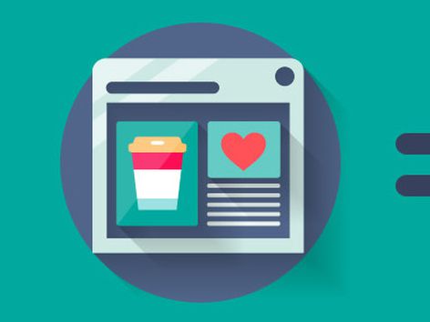 Creative Flat Design Inspiration on Designspiration