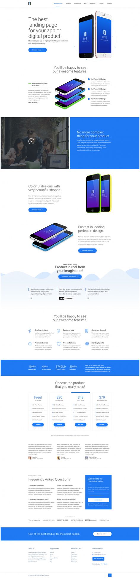 Web UI Design, UI, Landing Pages, and UI Design image inspiration on ...