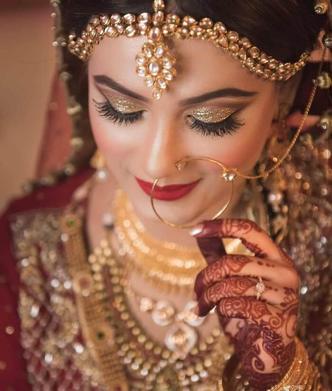 Dulhan Makeup For Wedding images on Designspiration