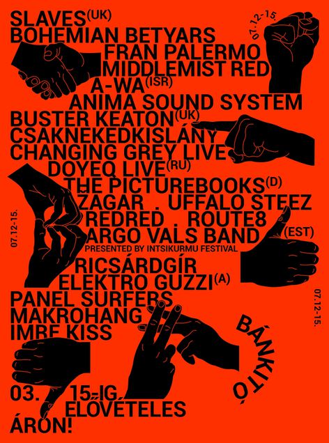 Creative Music Posters Inspiration on Designspiration
