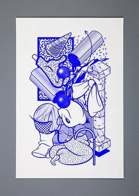 Creative illustration, graphic, graphic illustration, movement, and ...