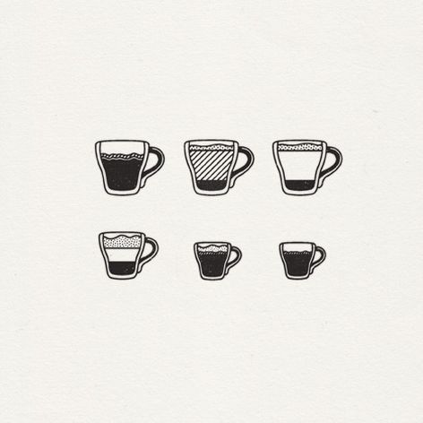 Illustrations and Coffee image inspiration on Designspiration
