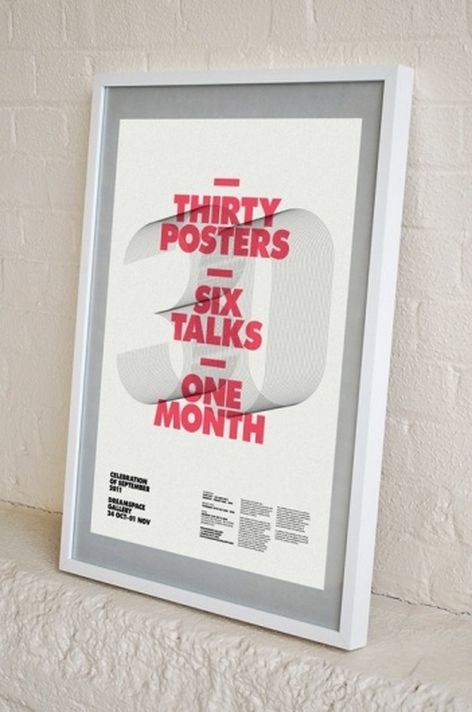 Posters Inspiration on Designspiration