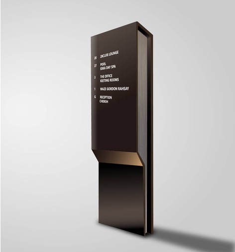 Hotels, Signage, and Hotel Wayfinding image inspiration on Designspiration