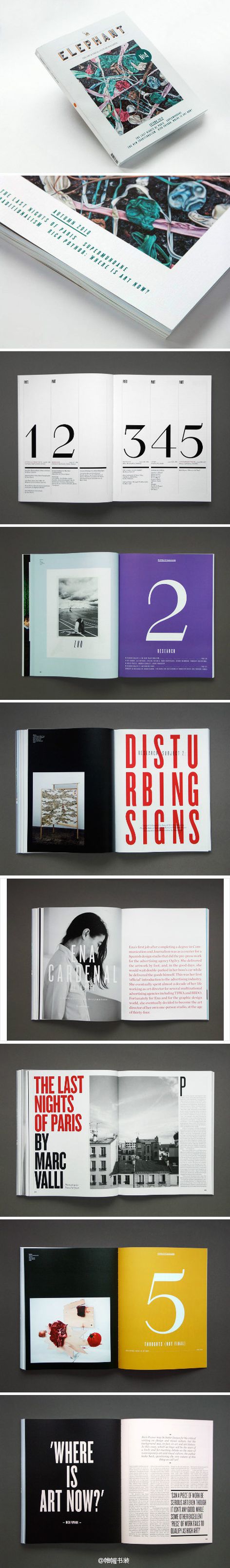 Print Design and Page Layouts image inspiration on Designspiration