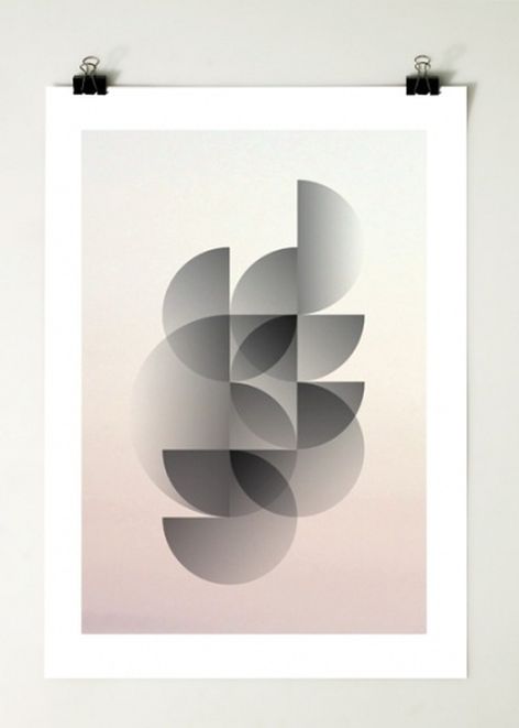 Posters and Geometric Posters image inspiration on Designspiration