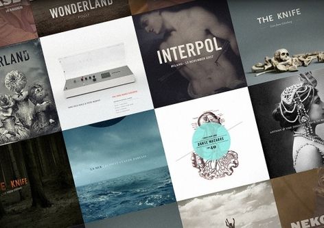 Album Covers Inspiration on Designspiration