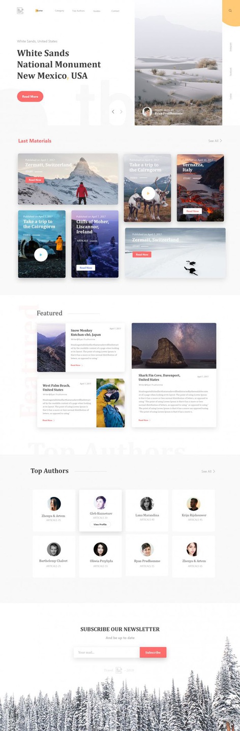 UI Design, UI, and Landing Pages image inspiration on Designspiration