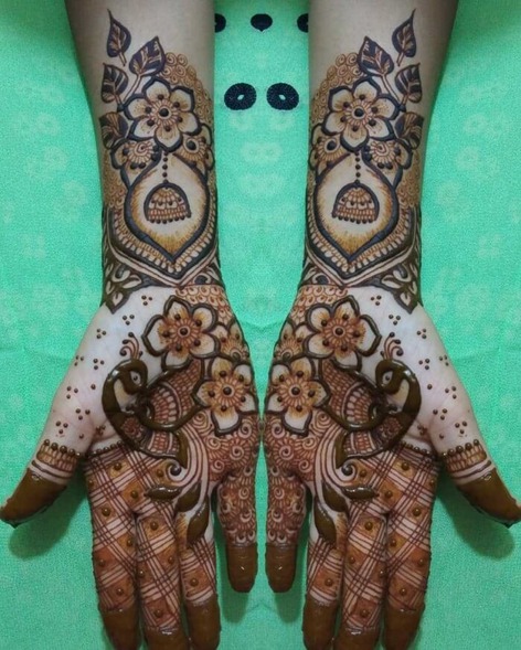 Rajasthani Gangaur Mehndi Design images on Designspiration