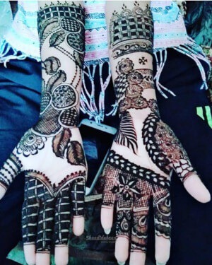 Rajasthani Gangaur Mehndi Design images on Designspiration
