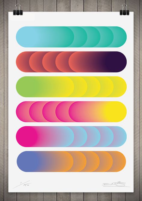 Gradients Inspiration on Designspiration