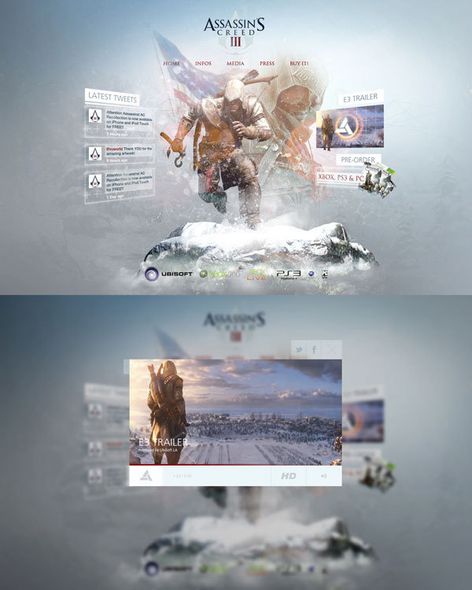 Game Design Inspiration on Designspiration