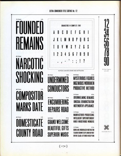 Typography and Type Specimens image inspiration on Designspiration