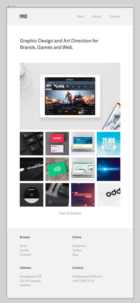 image inspiration on Designspiration