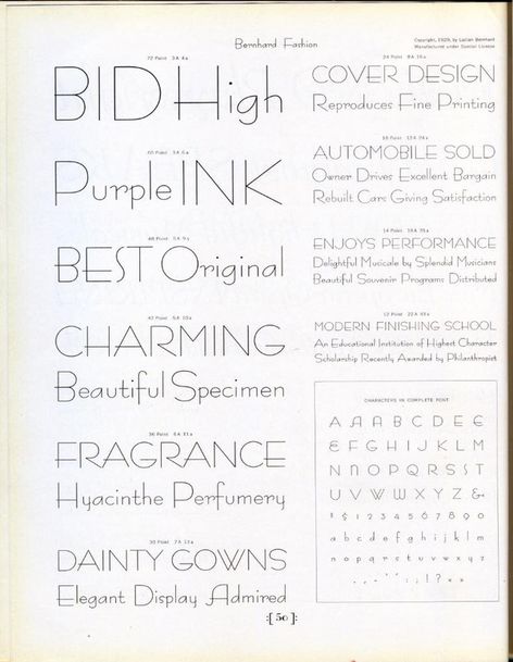 print design, type, specimens, type specimen, and typography type image ...