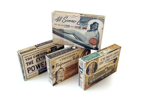 Vintage Packaging Inspiration on Designspiration
