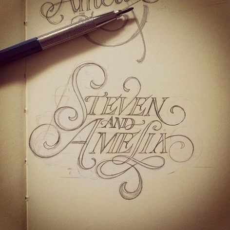 Typography, Hand Lettering, Illustrations, Typography Illustrations ...