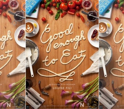 Creative food, typography, type, poster, and photography image ideas ...