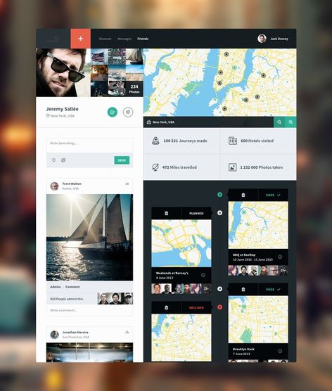 ux, interface, layout, ui ux, and pin image inspiration on Designspiration